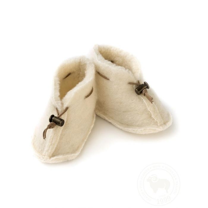 Alwero Baby Booties Emo - 100% Wool